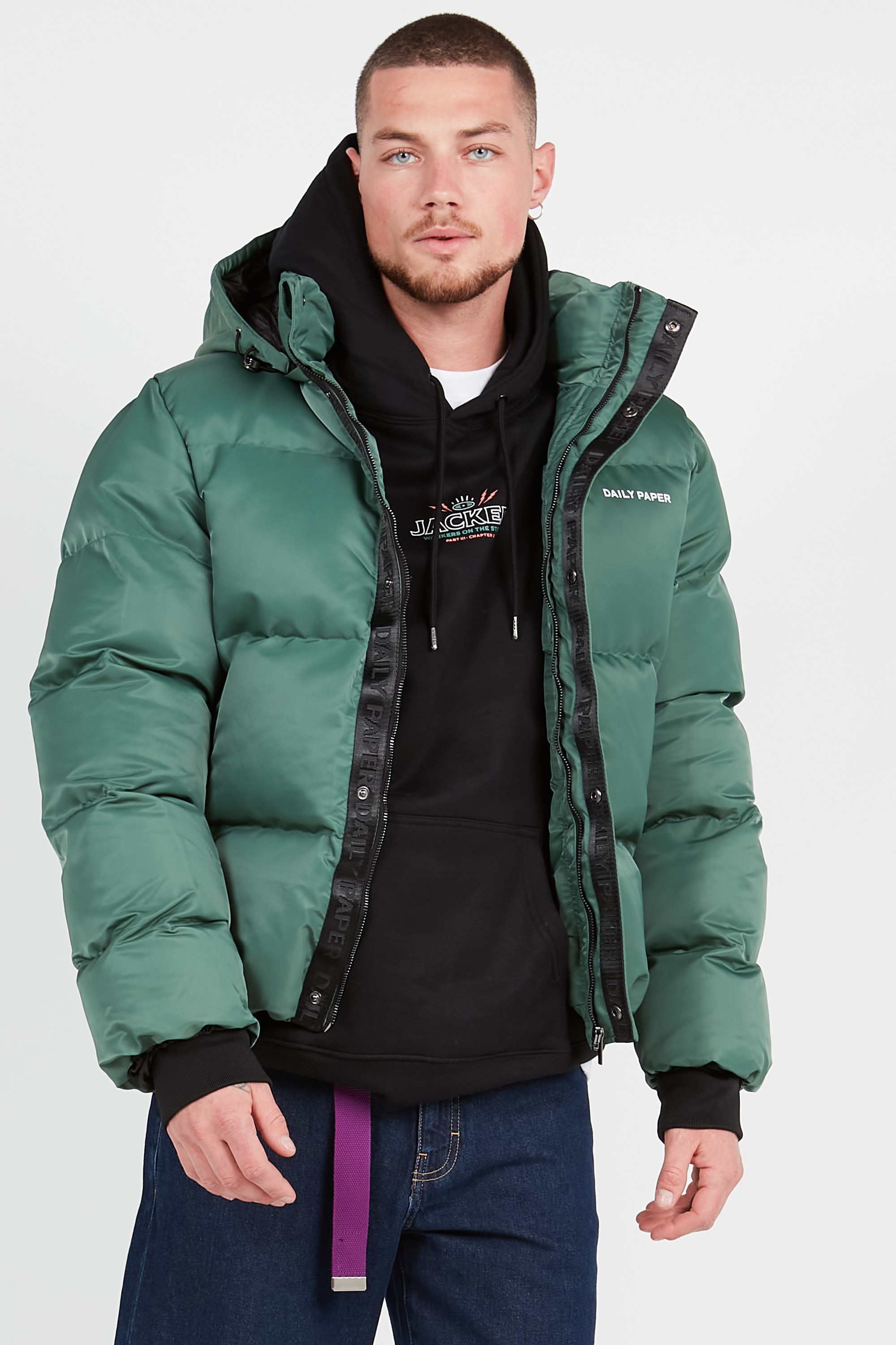 Doudoune Green Pin Daily Paper Homme Citadium