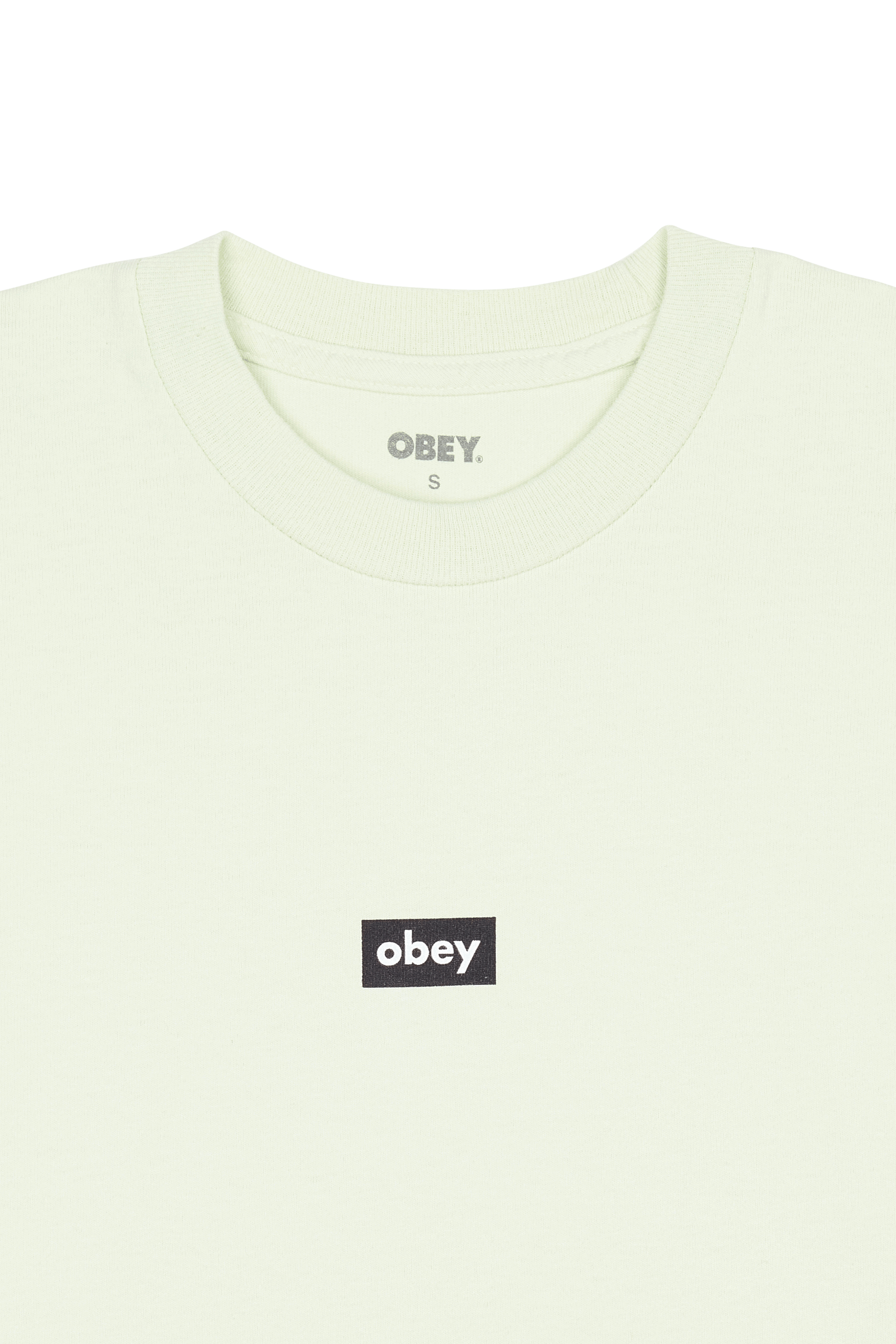 T-shirt Obey Tag Vert Obey - Femme | Citadium