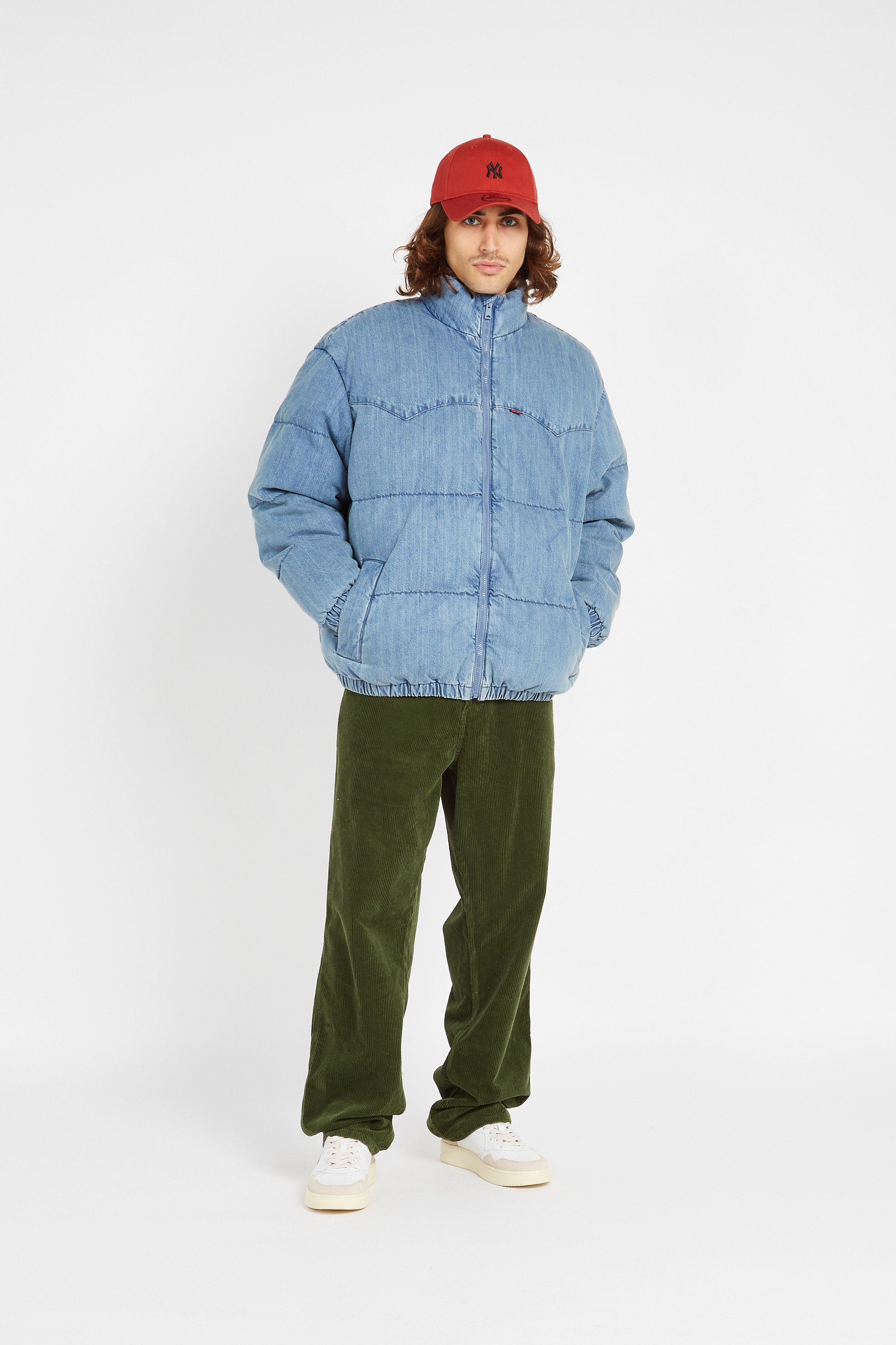 Levi's quilted puffer jacket store
