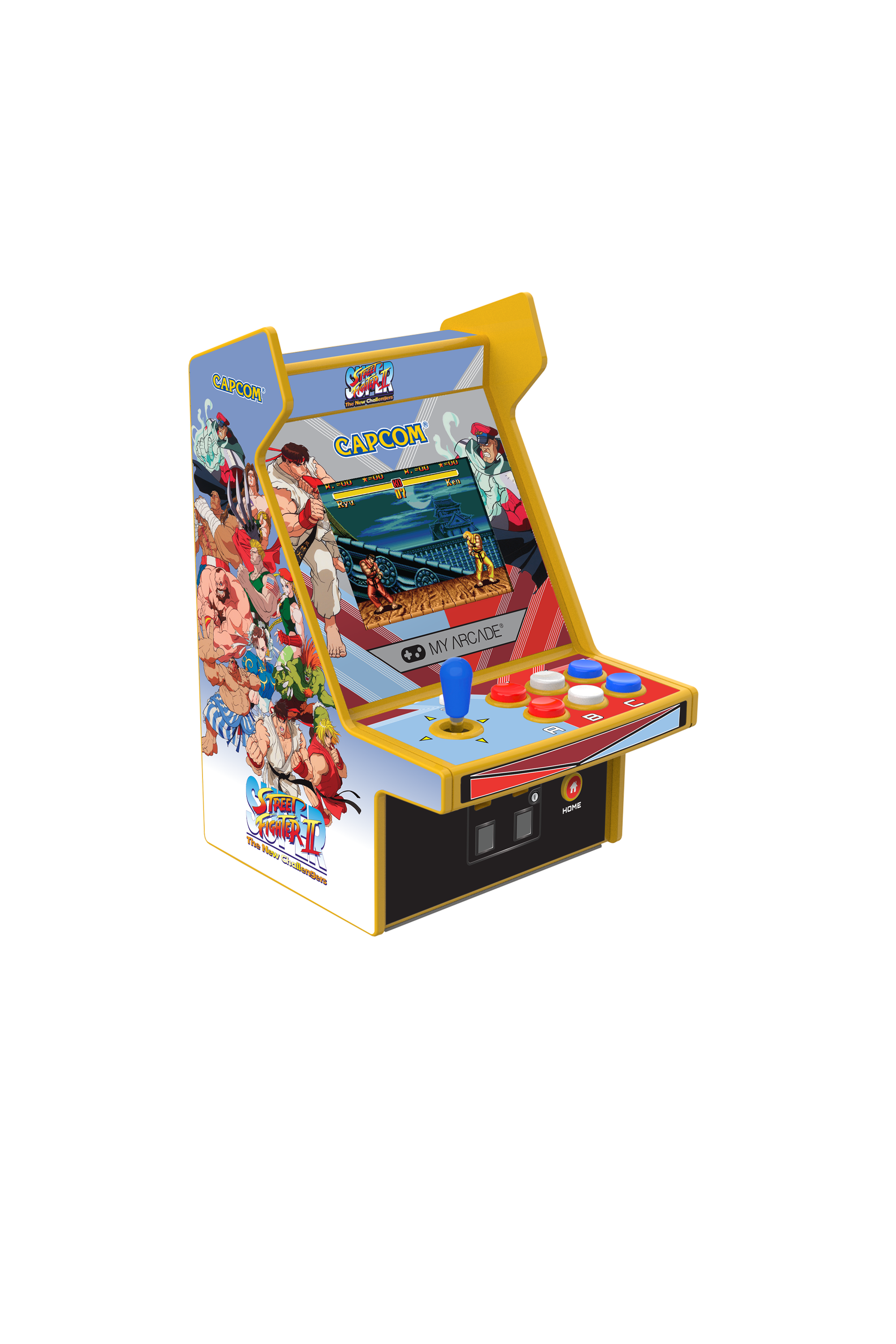 The mona lisa Micro player myarcade street fighter ii (2 jeux en 1 ...