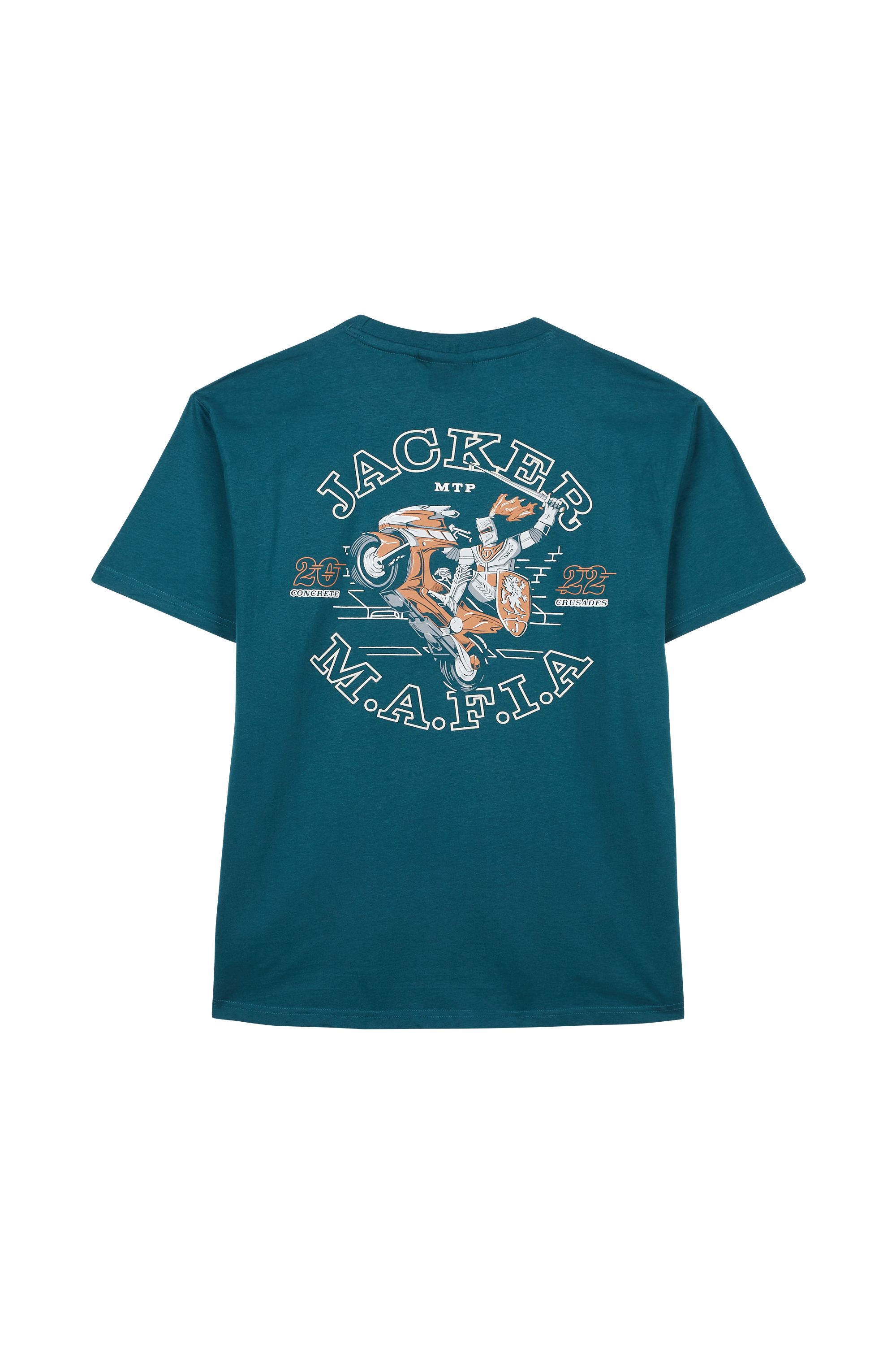 T-shirt Bleu Jacker - Homme | Citadium