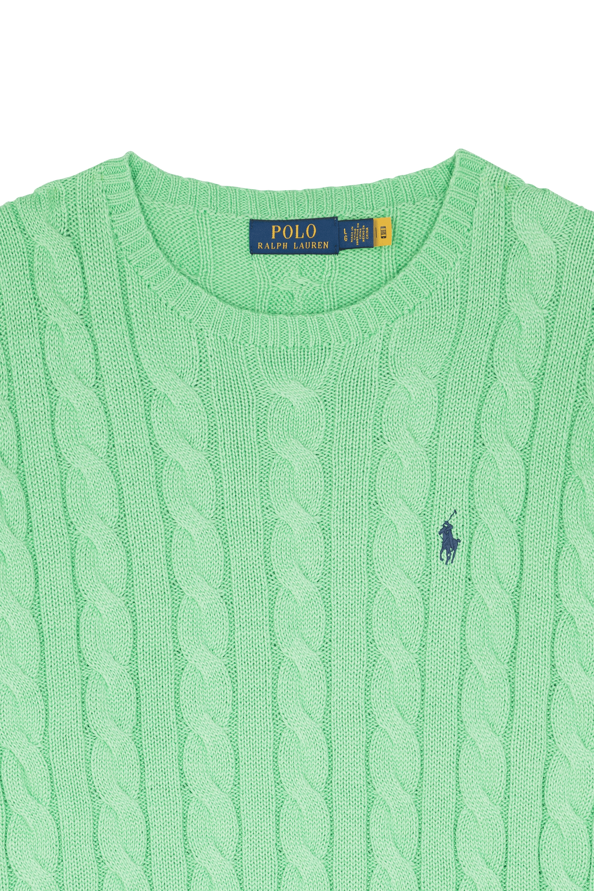 Pull Pull en coton torsadé Vert Polo Ralph Lauren - Homme | Citadium