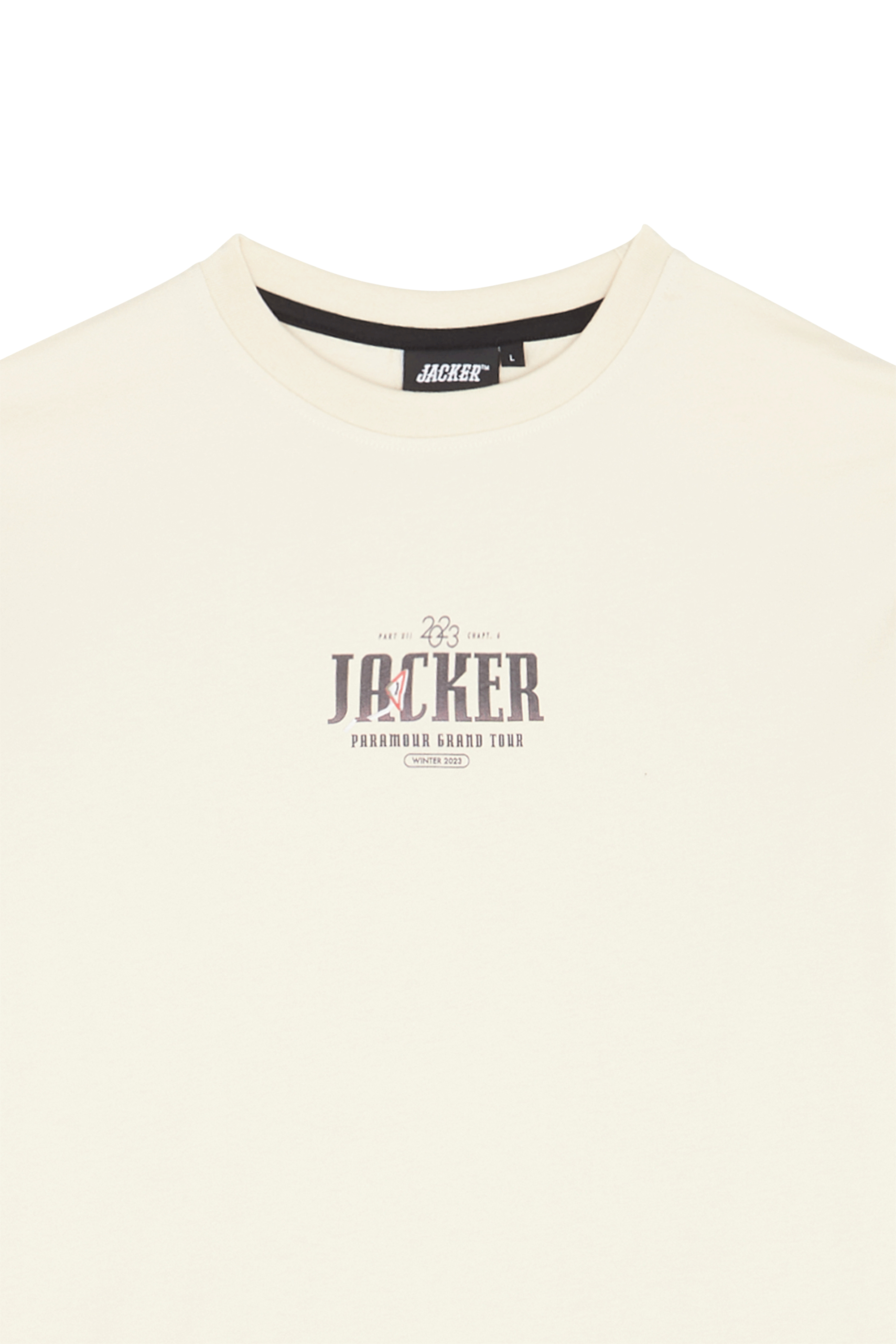 T-shirt Beige Jacker - Homme | Citadium